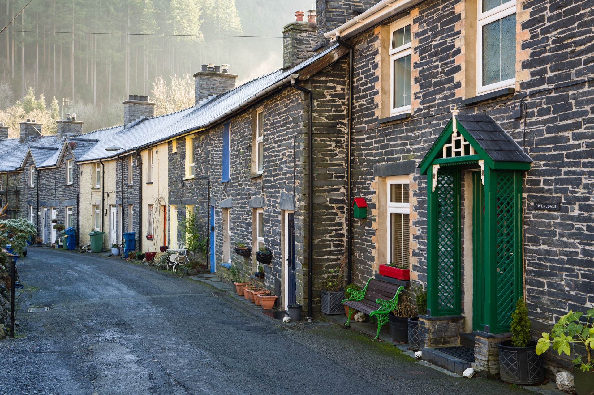 Old Quarry, Binocular Tunnel And Two Waterfalls - The Corris Village ...