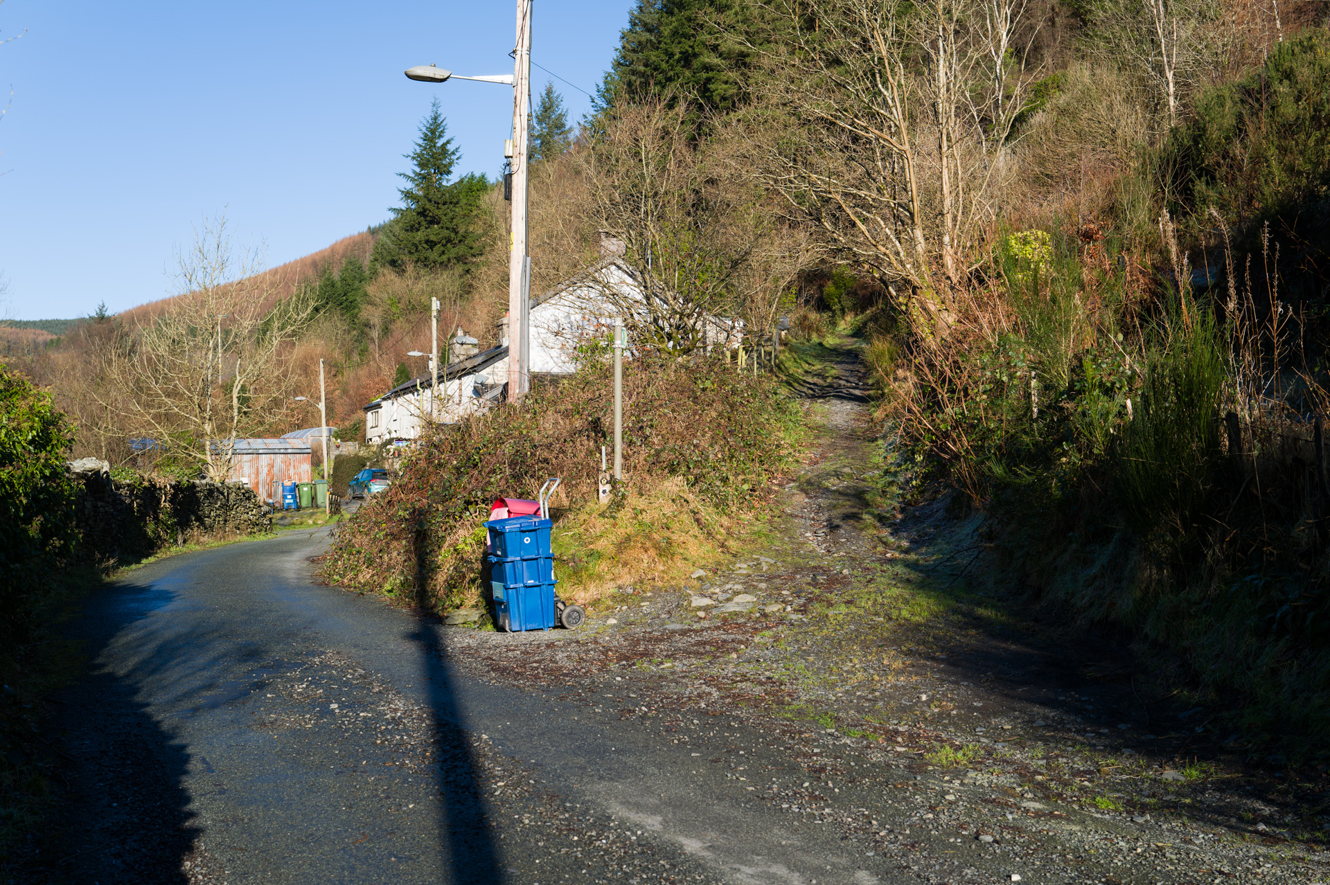 Old Quarry, Binocular Tunnel And Two Waterfalls - The Corris Village ...