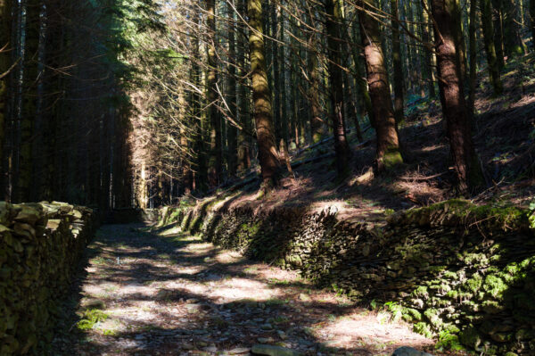 Old Quarry, Binocular Tunnel And Two Waterfalls - The Corris Village ...