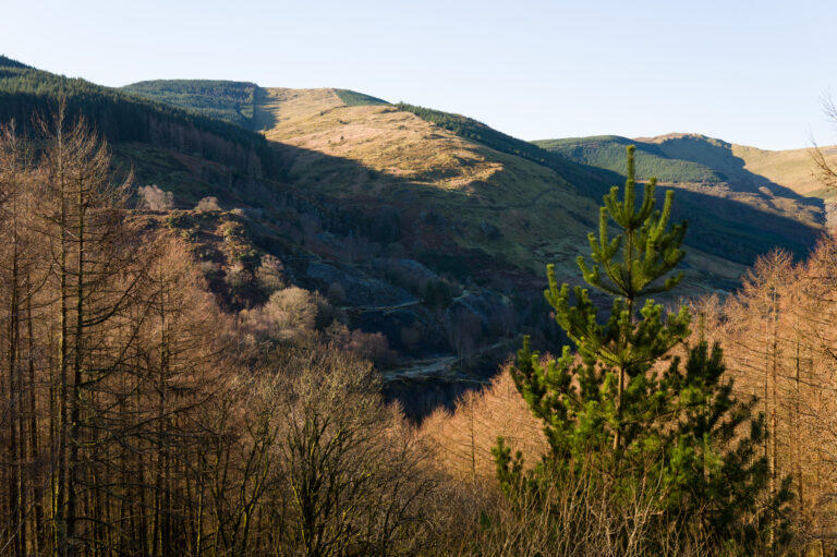 Old Quarry, Binocular Tunnel And Two Waterfalls - The Corris Village ...