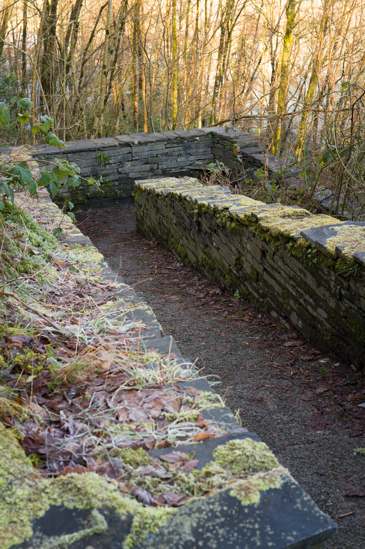 Old Quarry, Binocular Tunnel And Two Waterfalls - The Corris Village ...