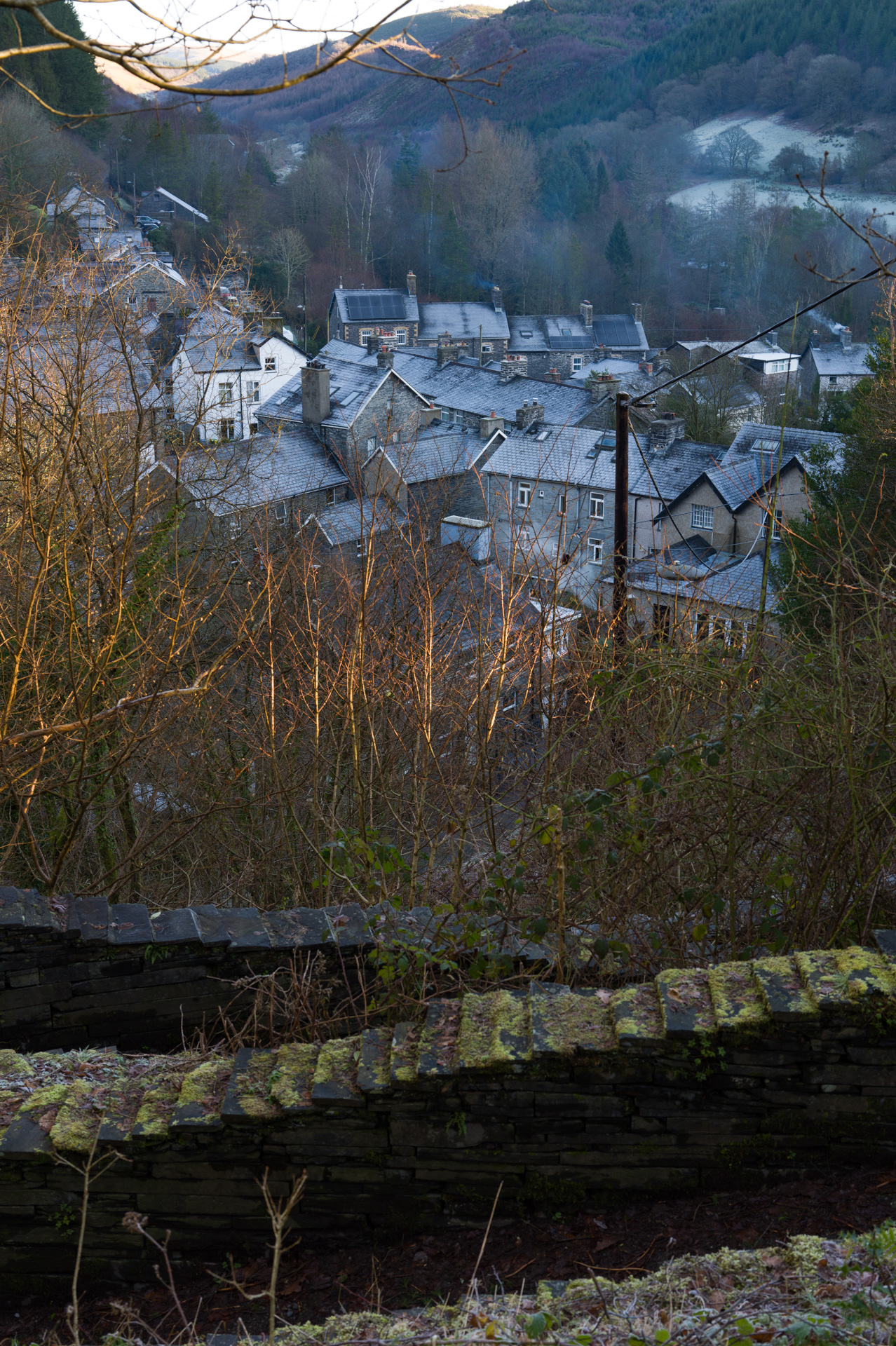 Old Quarry, Binocular Tunnel And Two Waterfalls - The Corris Village ...
