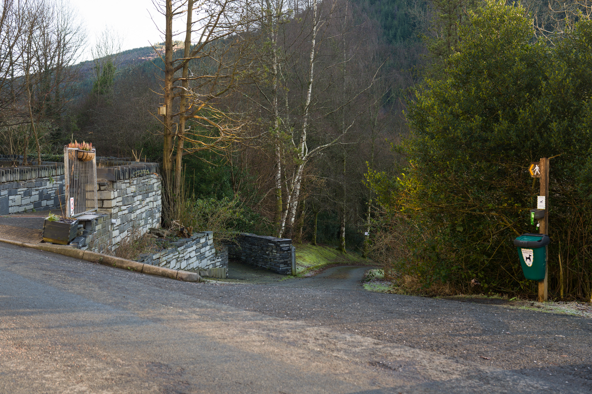 Old Quarry, Binocular Tunnel And Two Waterfalls - The Corris Village ...