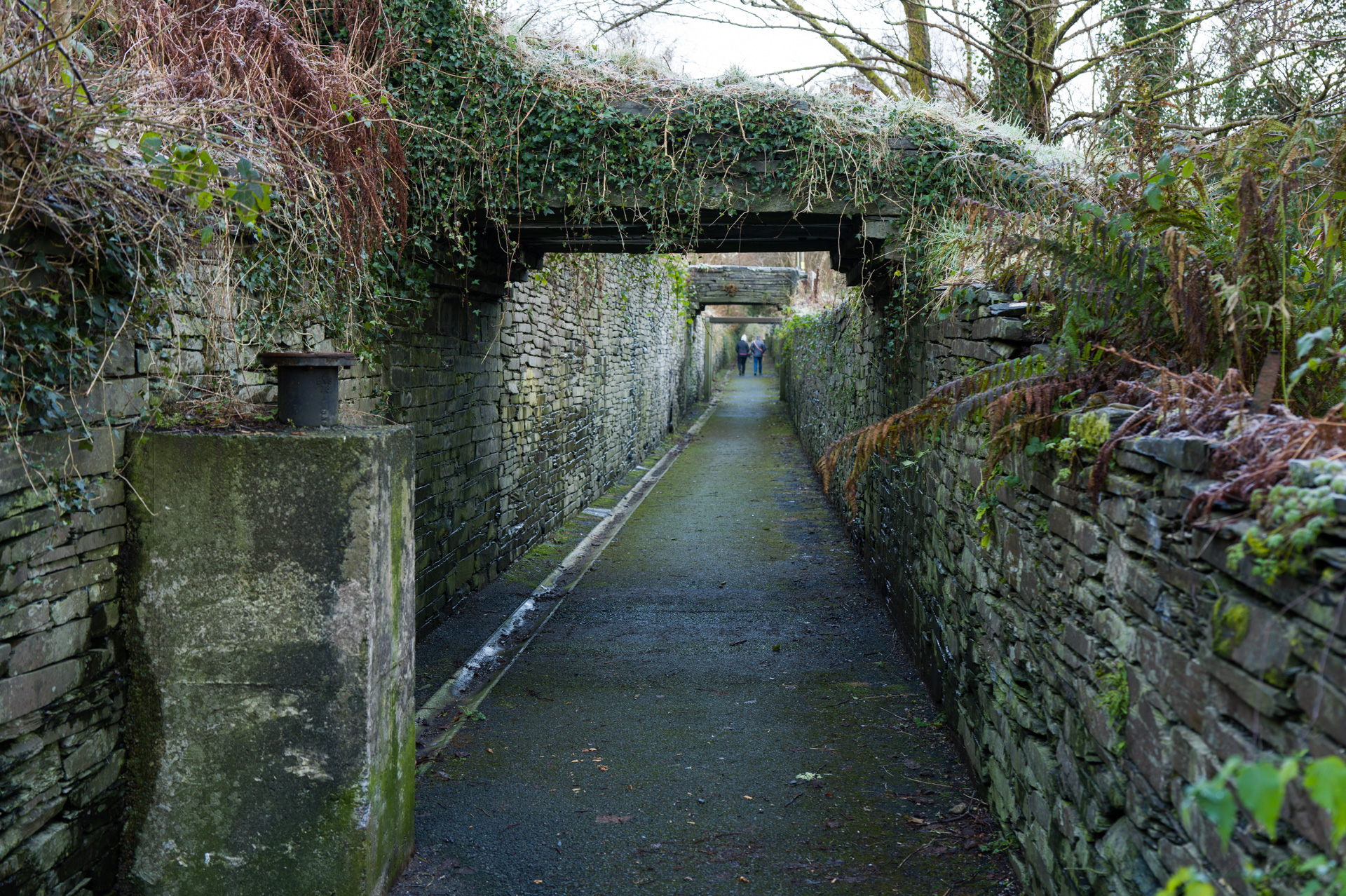 Old Quarry, Binocular Tunnel And Two Waterfalls - The Corris Village ...